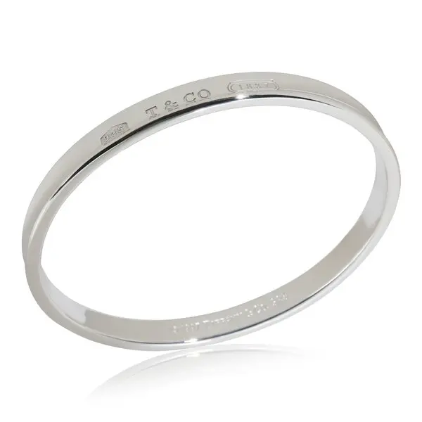 Tiffany & Co. Sterling Silver 1837 Bangle Bracelet