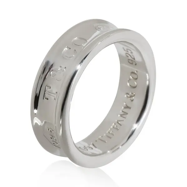 Tiffany & Co. Sterling Silver 1837 Ring
