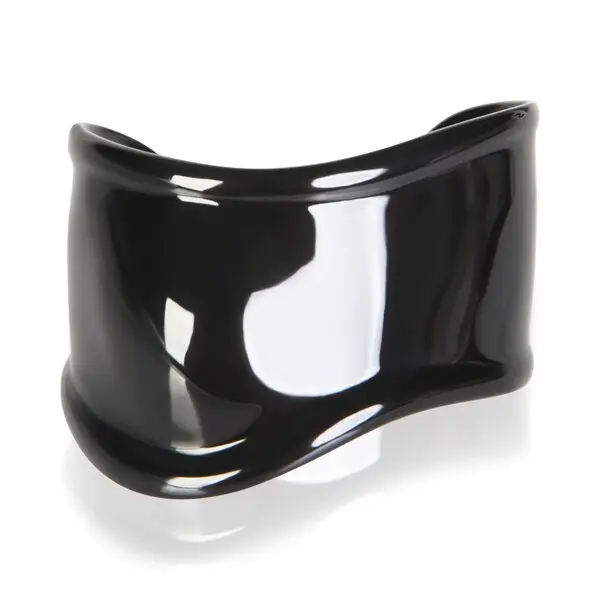 Tiffany & Co. Elsa Peretti Right Wrist Small Model Bone Cuff Bracelet - Black_rhodium