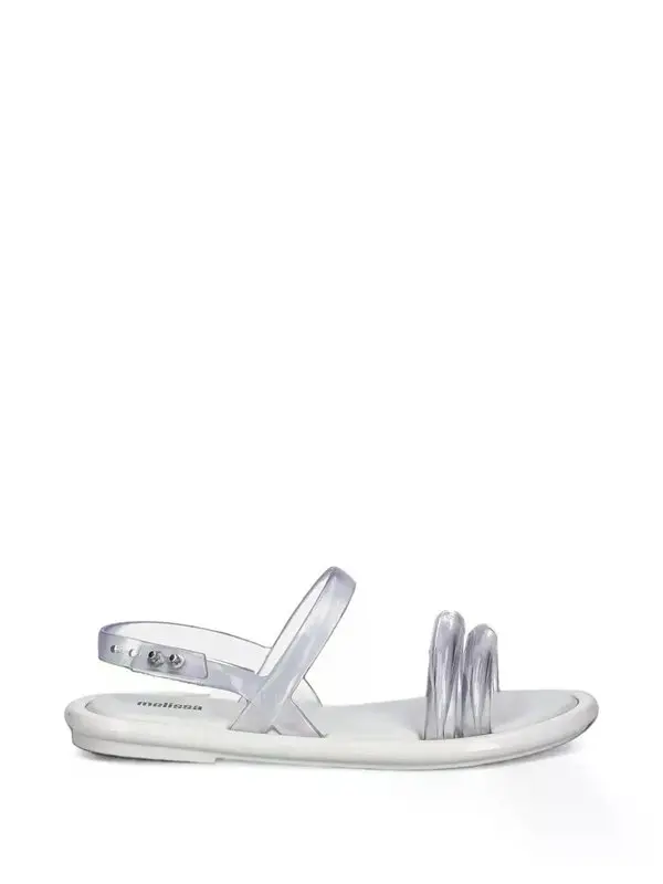 Melissa Transparent-strap Slingback Sandals