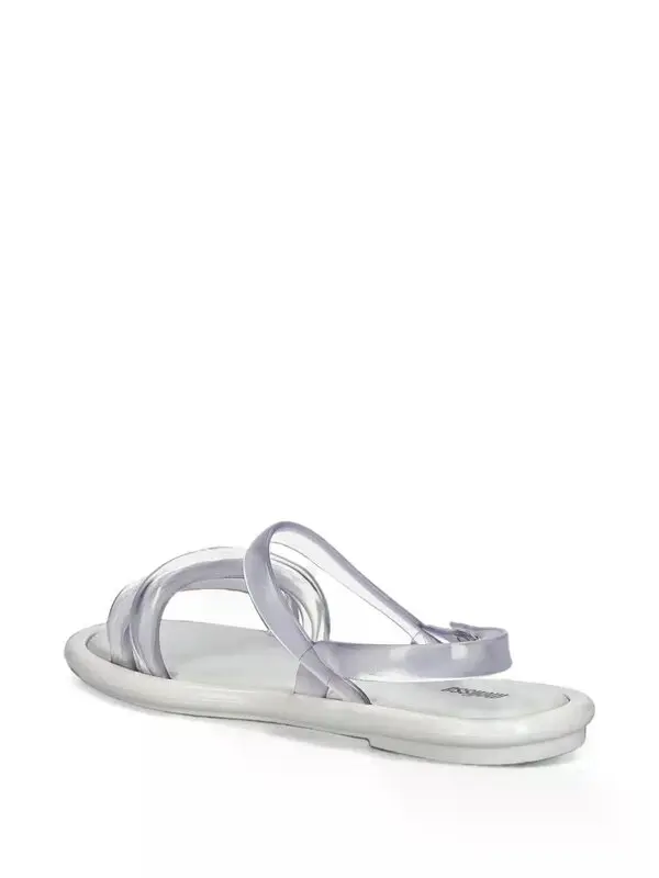 Melissa Transparent-strap Slingback Sandals