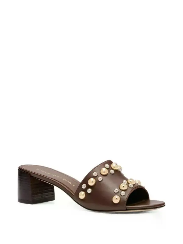 STUART WEITZMAN Perry Stud-embellished Sandals