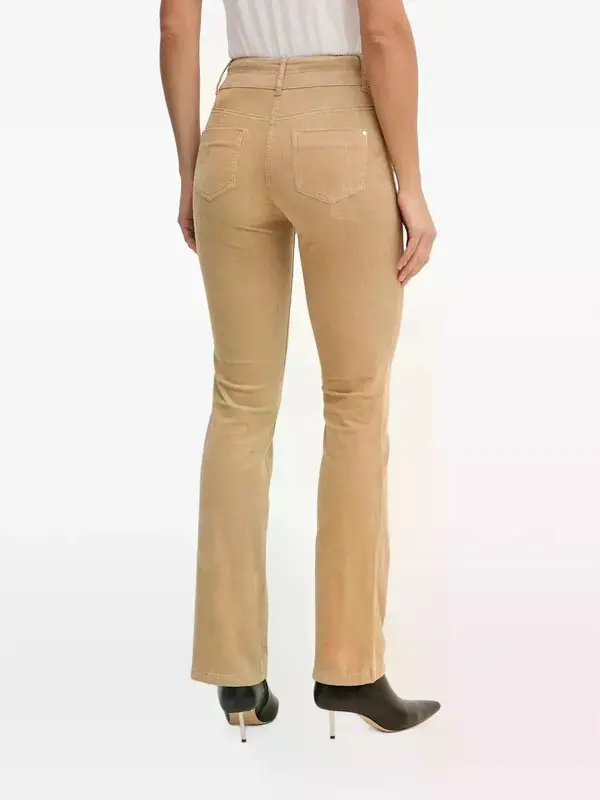 MORGAN Corduroy Button-detail Trousers