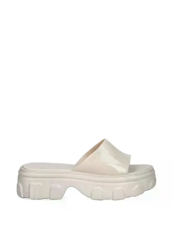 Melissa Ella Chunky-sole Slides - Neutrals