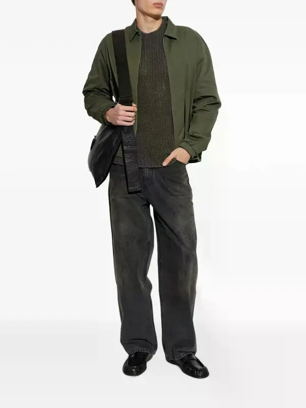 Rag & Bone Logo-embroidered Zip-up Jacket