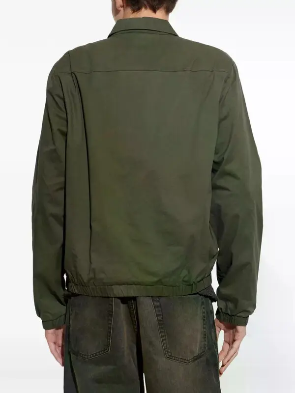 Rag & Bone Logo-embroidered Zip-up Jacket