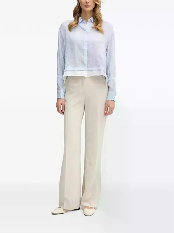 Sisley Striped Layered Shirt