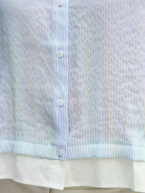 Sisley Striped Layered Shirt