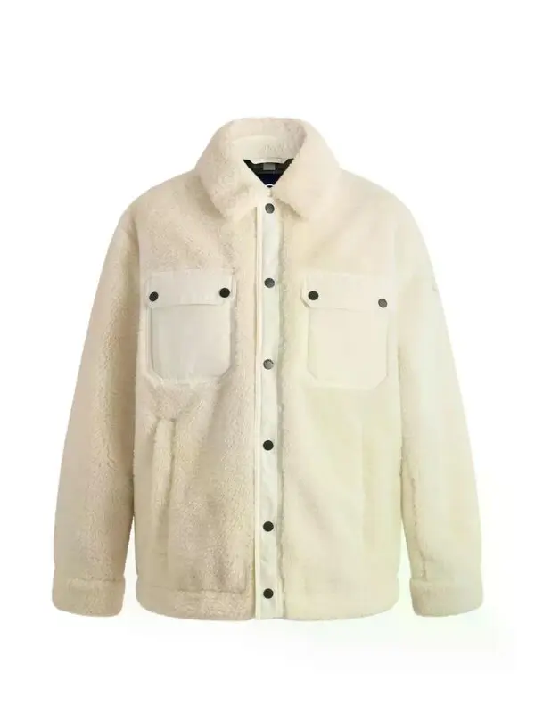Fusalp Elstran Jacket In Faux-fur White