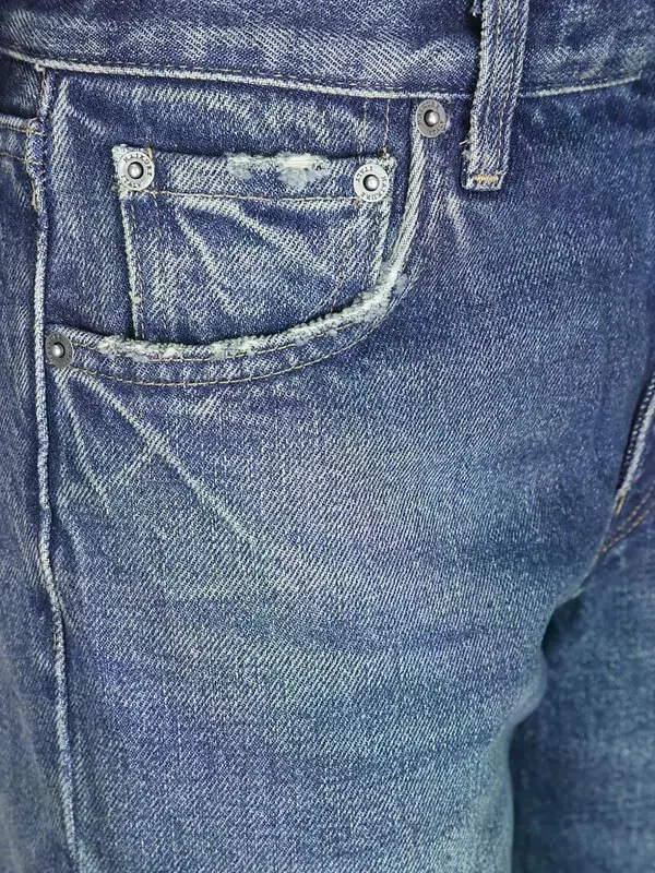 HAIKURE Star Faded-effect Jeans