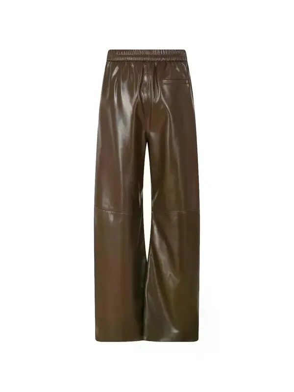 ISABELLE BLANCHE Elasticated-waist High-waisted Trousers