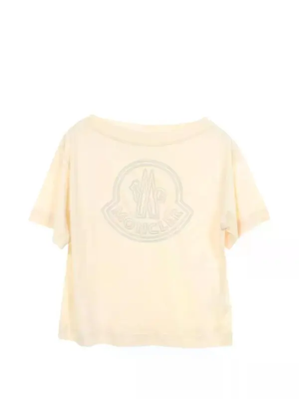Moncler 2010s Logo Boat Neck T-shirt