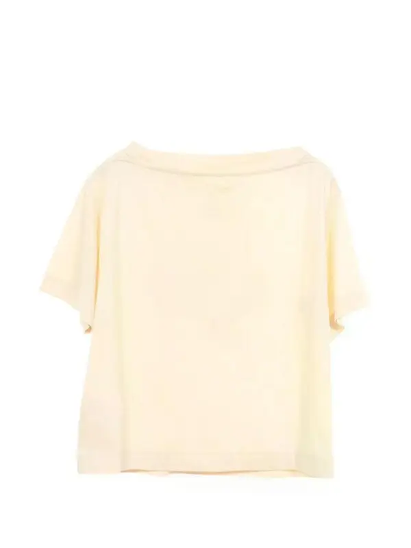 Moncler 2010s Logo Boat Neck T-shirt