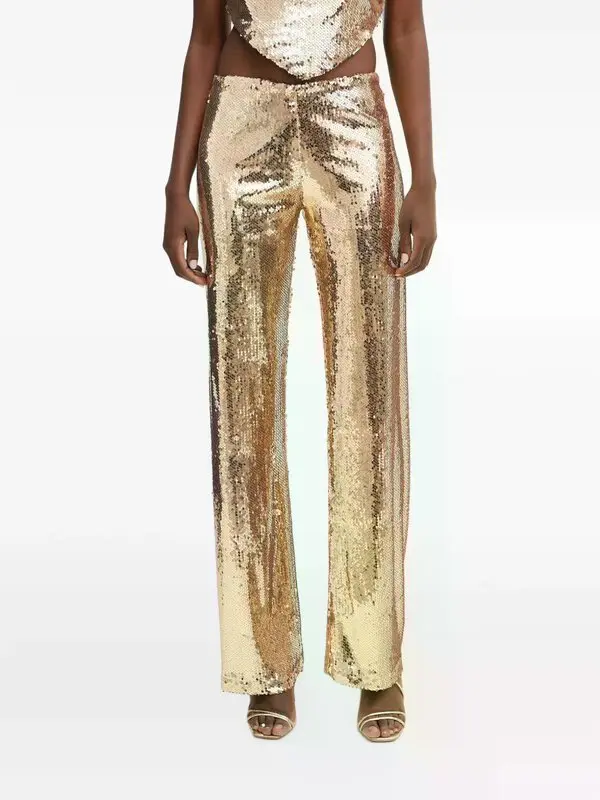 HAVEONE Sequin-embellished Trousers