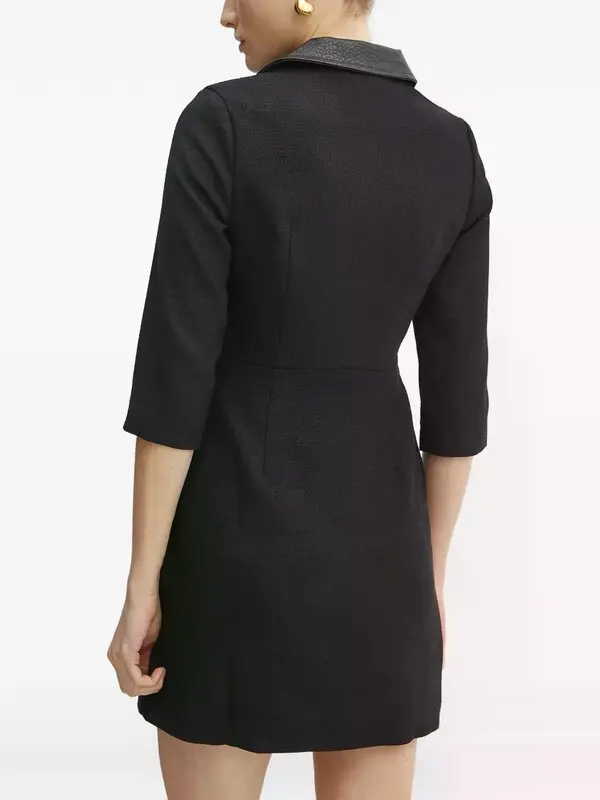 MORGAN Half-button Mini Dress