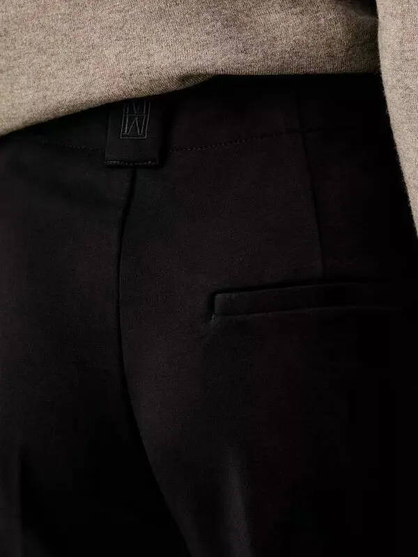 Marc O'polo Pressed-crease Wide-leg Trousers