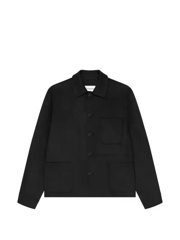 Givenchy Couture Seam Blouson In Wool And Cashmere