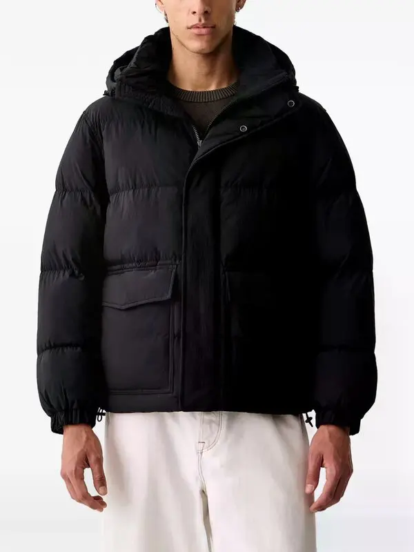 Marc O'polo Quilted Hooded Jacket - Black