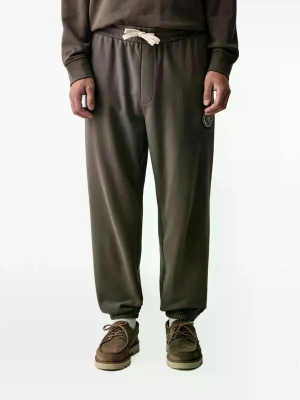 Armani Exchange Logo-patch Drawstring Track Pants