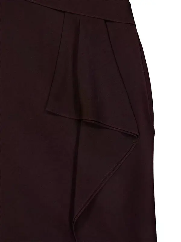 Roland Mouret Draped Sleeveless Midi Dress