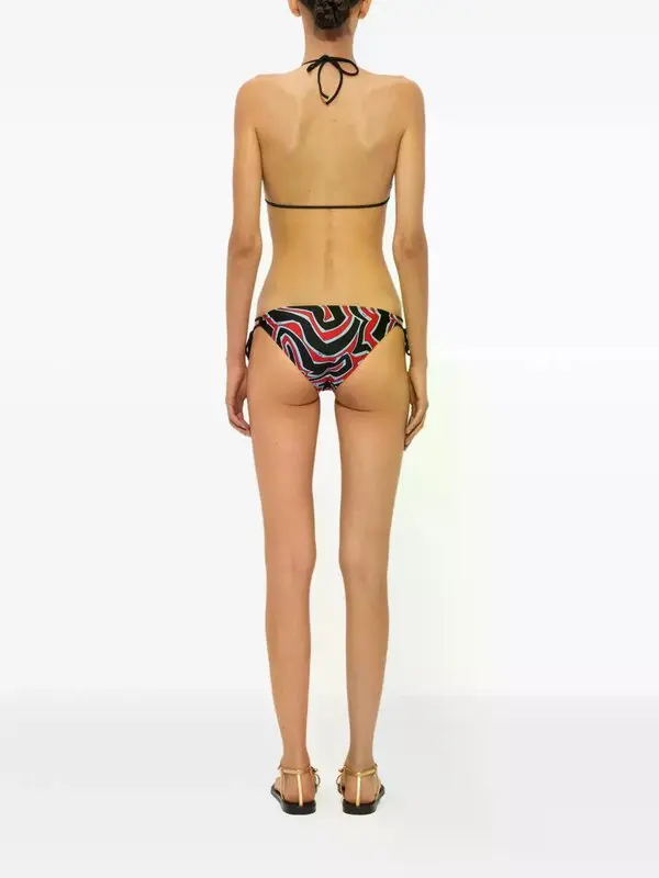 Emilio Pucci Labirinto-print Bikini Bottoms