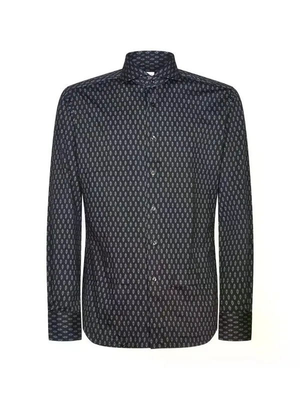 XACUS Active Shirt Geometric-print Shirt