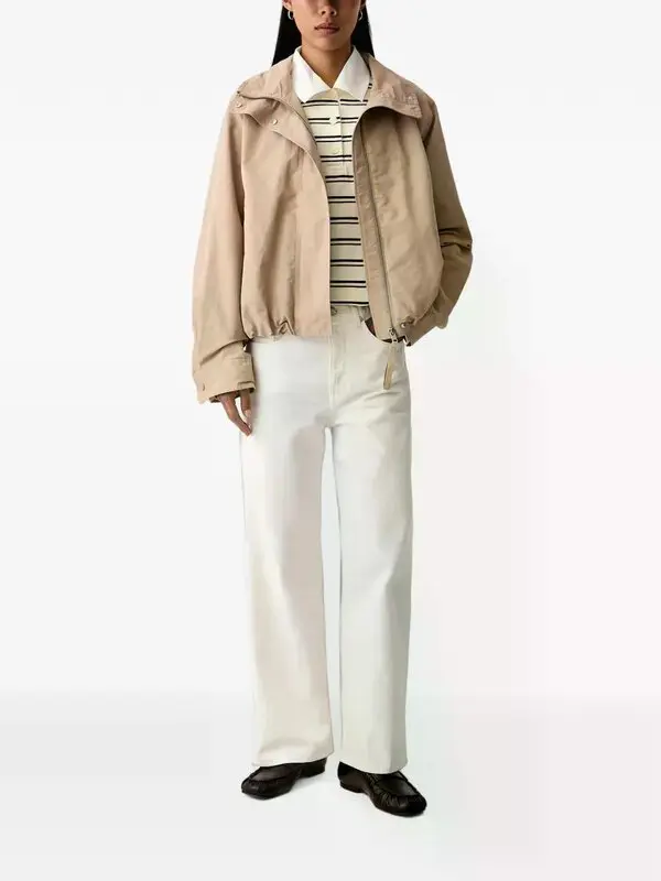 Marc O'polo High-neck Zip-up Bomber Jacket