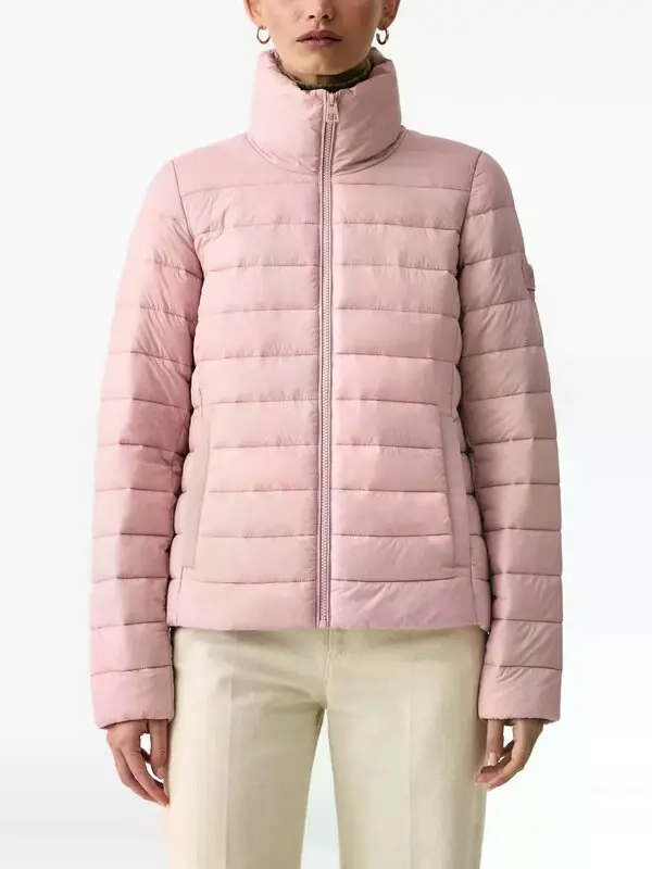 Marc O'polo Quilted High-neck Jacket - Pink