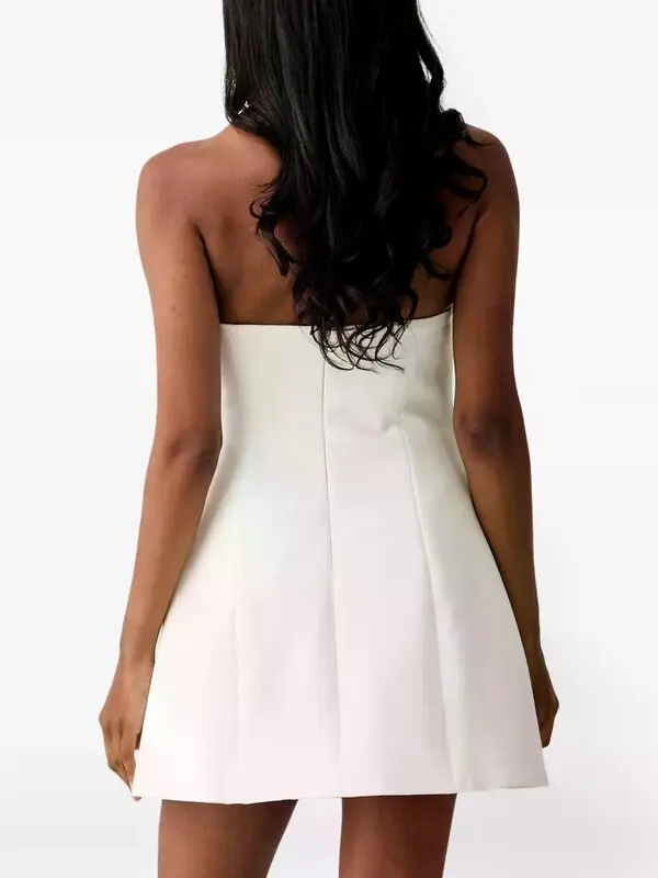 Bardot Strapless Fold-over Dress