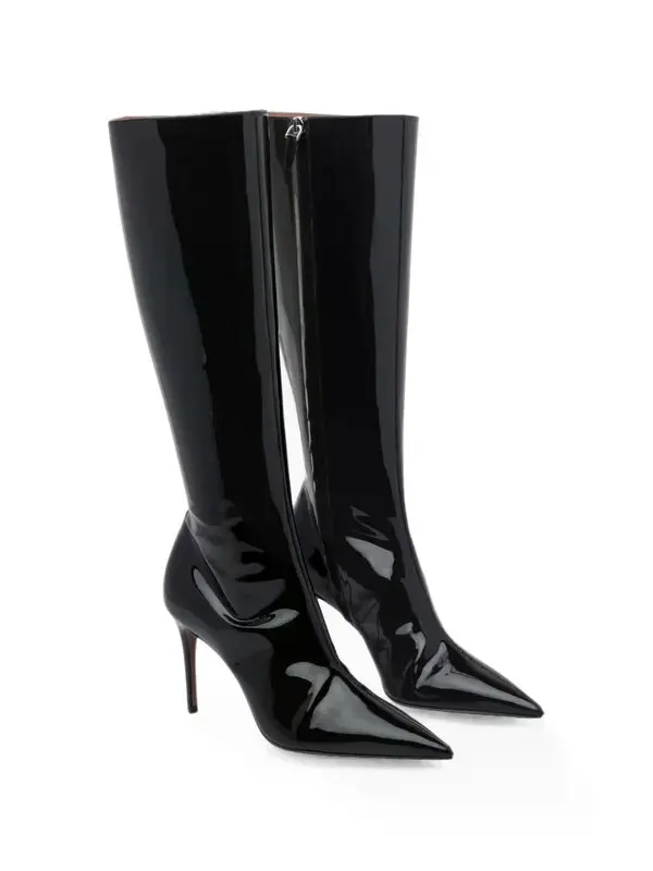 Jeffrey Campbell Patent-finish Knee-high Boots