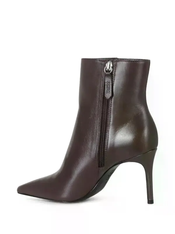 Schutz Mikki Pointed-toe Ankle Boots