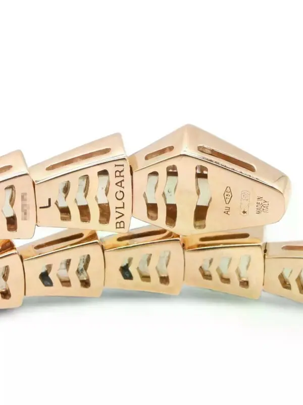 BVLGARI 2010s Serpenti Viper Diamond Bracelet