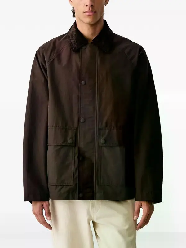 Marc O'polo Corduroy-collar Raglan-sleeve Jacket