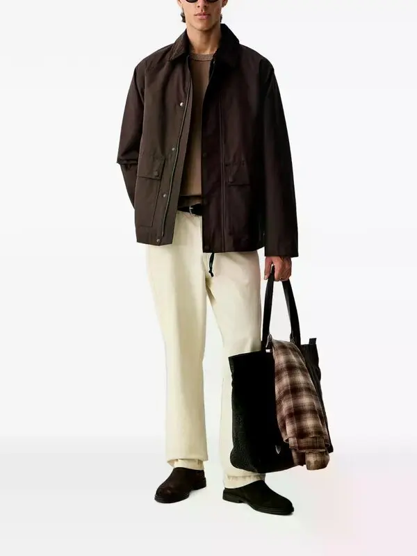 Marc O'polo Corduroy-collar Raglan-sleeve Jacket