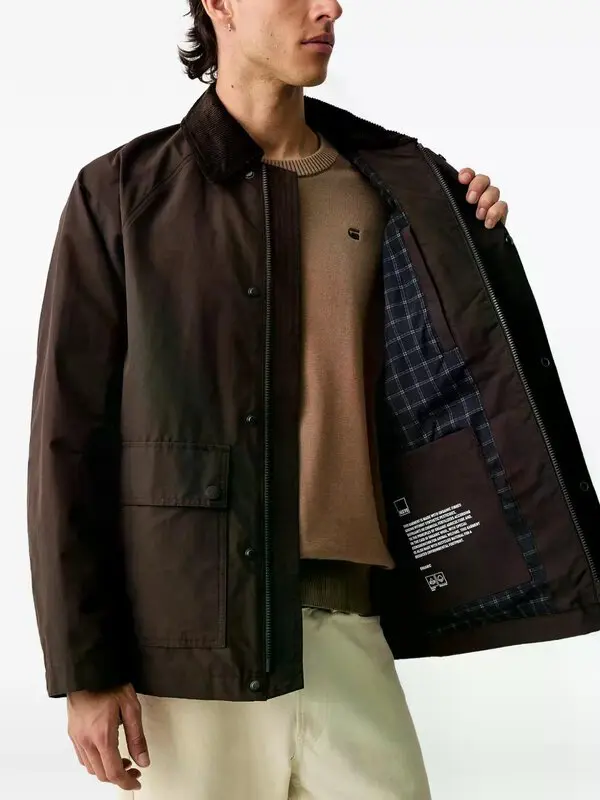 Marc O'polo Corduroy-collar Raglan-sleeve Jacket