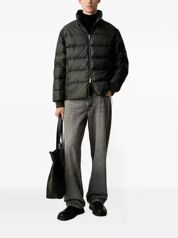 Armani Exchange Logo-print Puffer Jacket