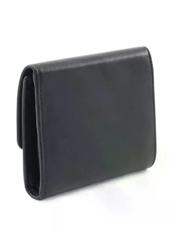 Miu Miu 2010 Softy Metal Trifold Wallet