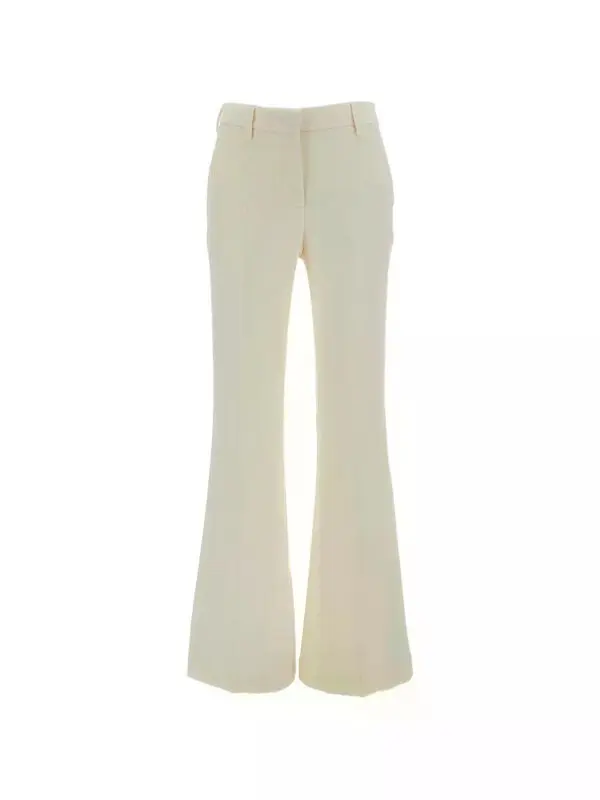 Alberto Biani Wide-leg Cady Trousers
