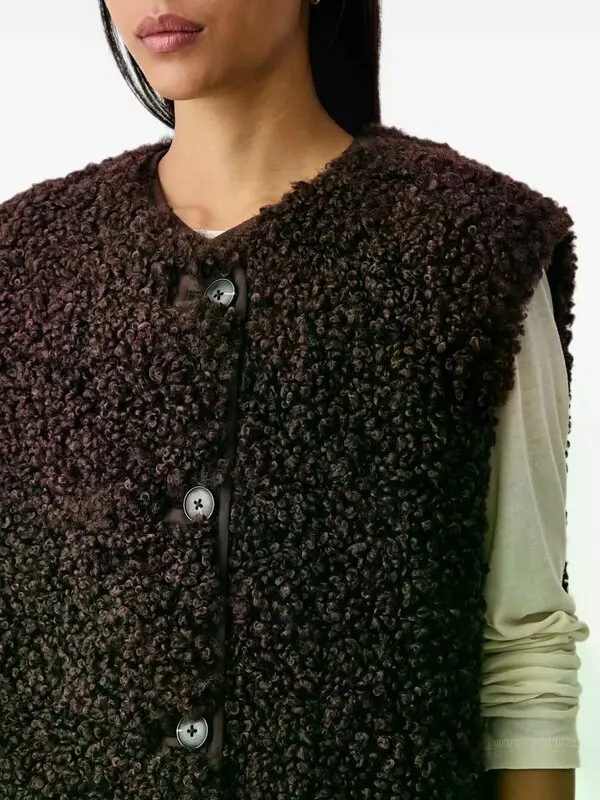 Marc O'polo Bouclé-texture Waiscoat