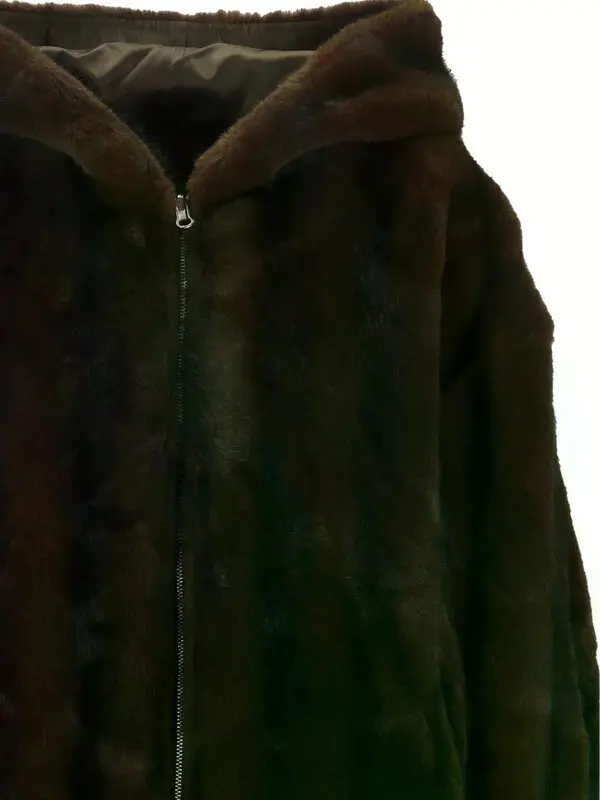 THELAURENT Faux-fur Hooded Jacket
