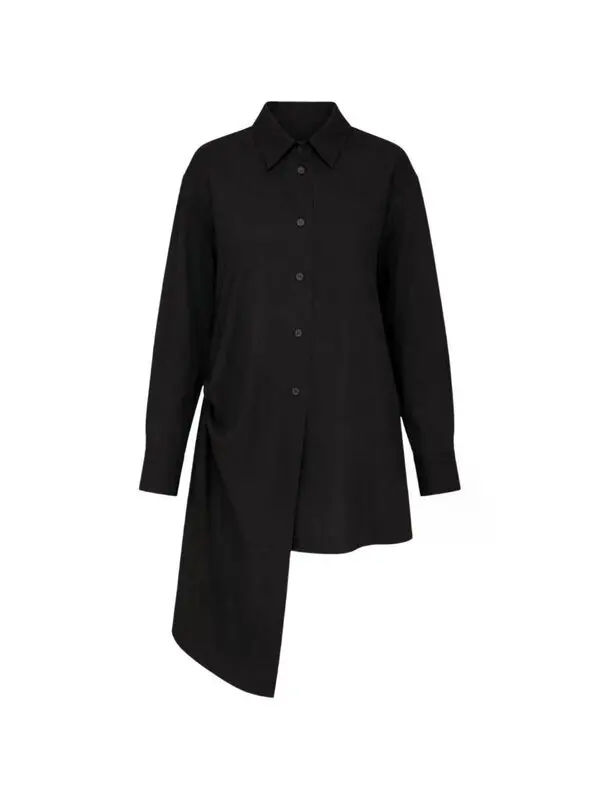 Yohji Yamamoto Tucked Draped Blouse
