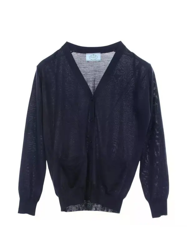 Prada 2010 V-neck Cardigan
