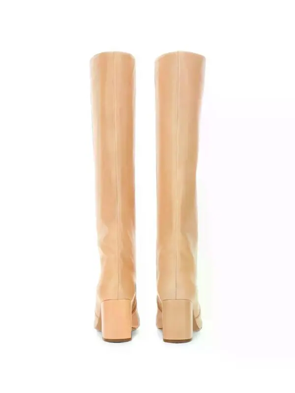 Paris Texas Pointed-toe Knee-high Boots