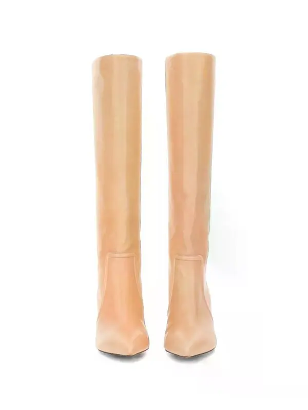 Paris Texas Pointed-toe Knee-high Boots
