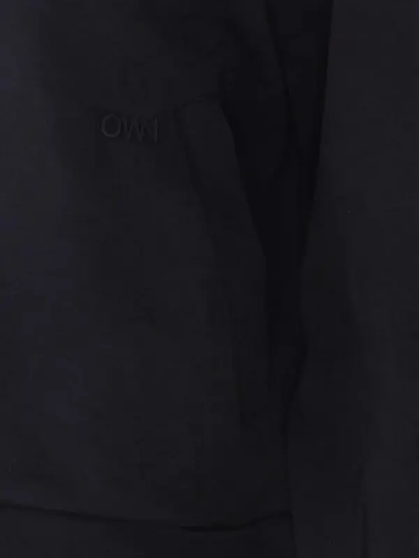 OWN Zip-up Embroidered Sweater