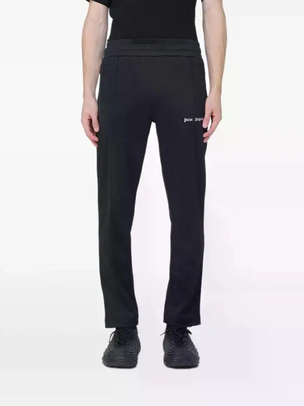 Palm Angels Logo-embroidered Side-stripe Track Pants