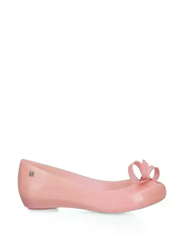Melissa Bow-detail Ballet Flats