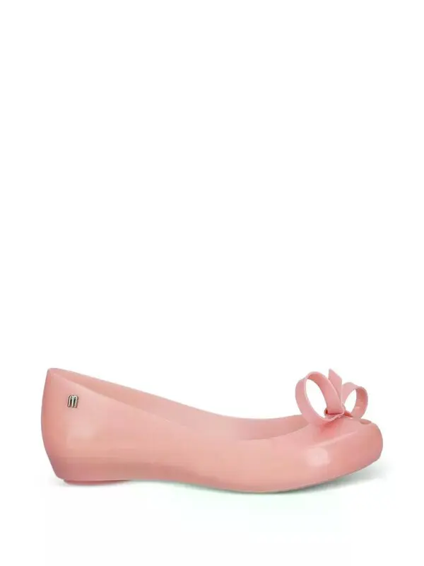 Melissa Bow-detail Ballet Flats
