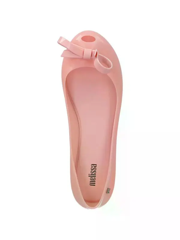 Melissa Bow-detail Ballet Flats