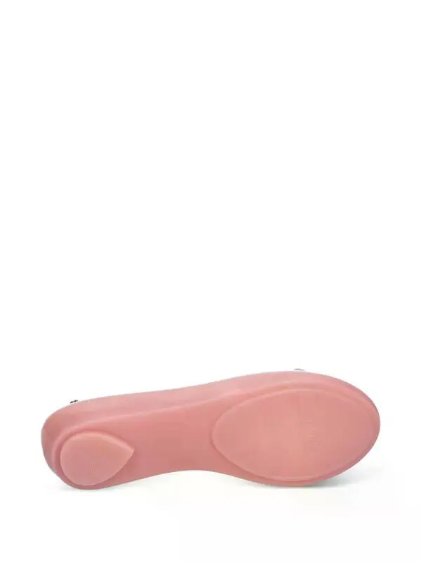 Melissa Bow-detail Ballet Flats